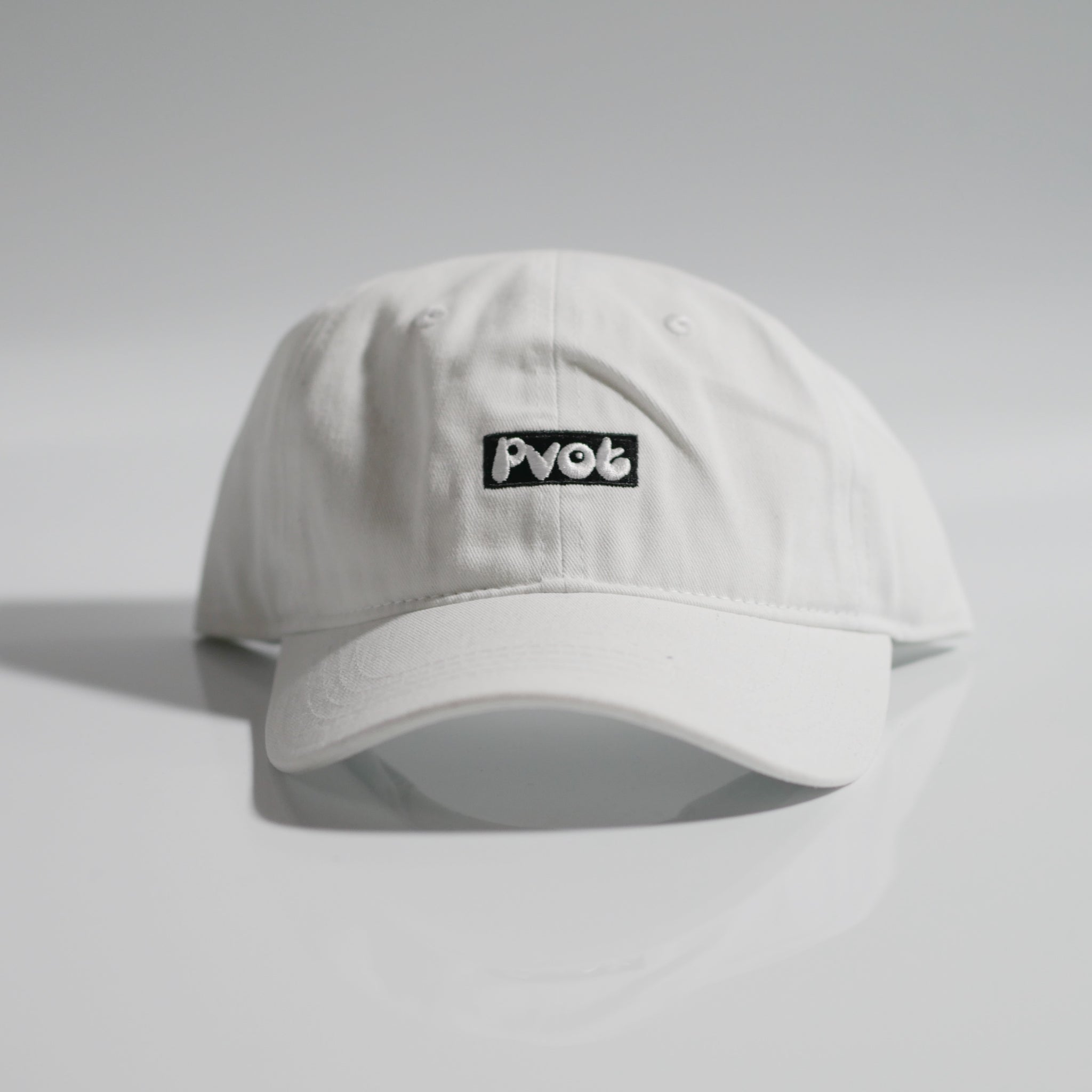 Pvot Box Logo Cap (White)